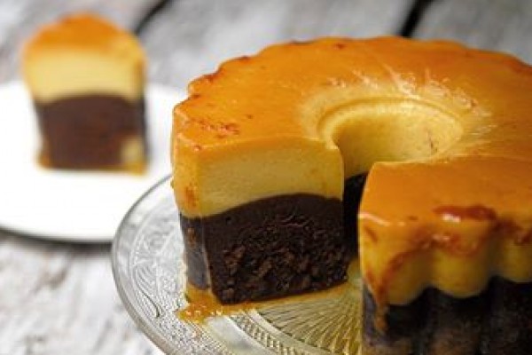 Chocoflan o tarta imposible - Recetags