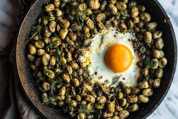 Baghala Ghatogh o habas con eneldo - Recetags