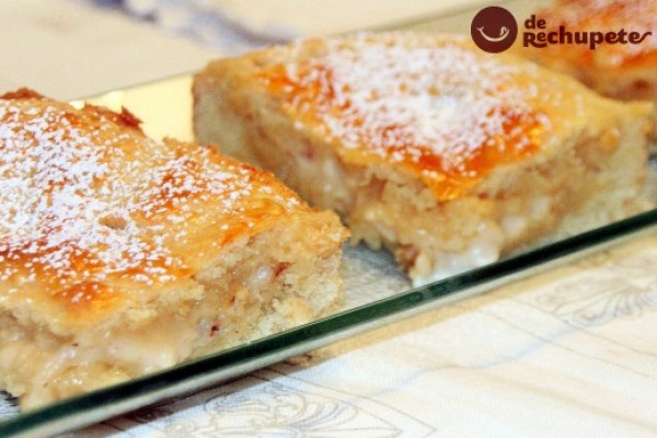 Pastel vasco relleno de crema - Recetags