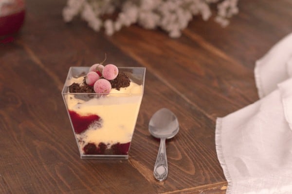 Parfait de vainilla - Recetags