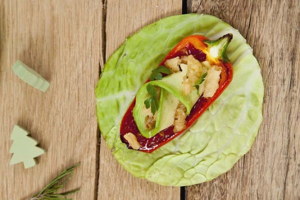 Pimientos baby rellenos - Recetags