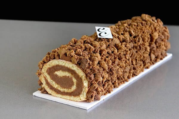 Pastel enrollado de Chocolate y Café - Recetags