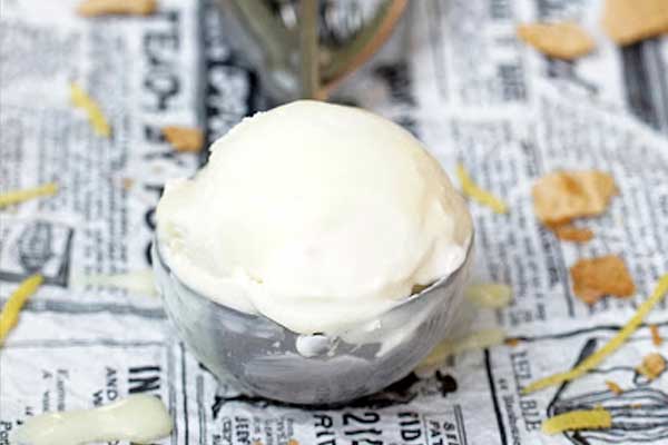 Helado de lemon pie - Recetags